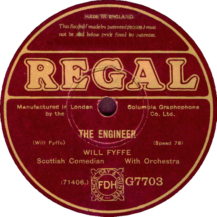 The Engineer / Sandy's Holiday by Will Fyffe (Single): Reviews, Ratings ...