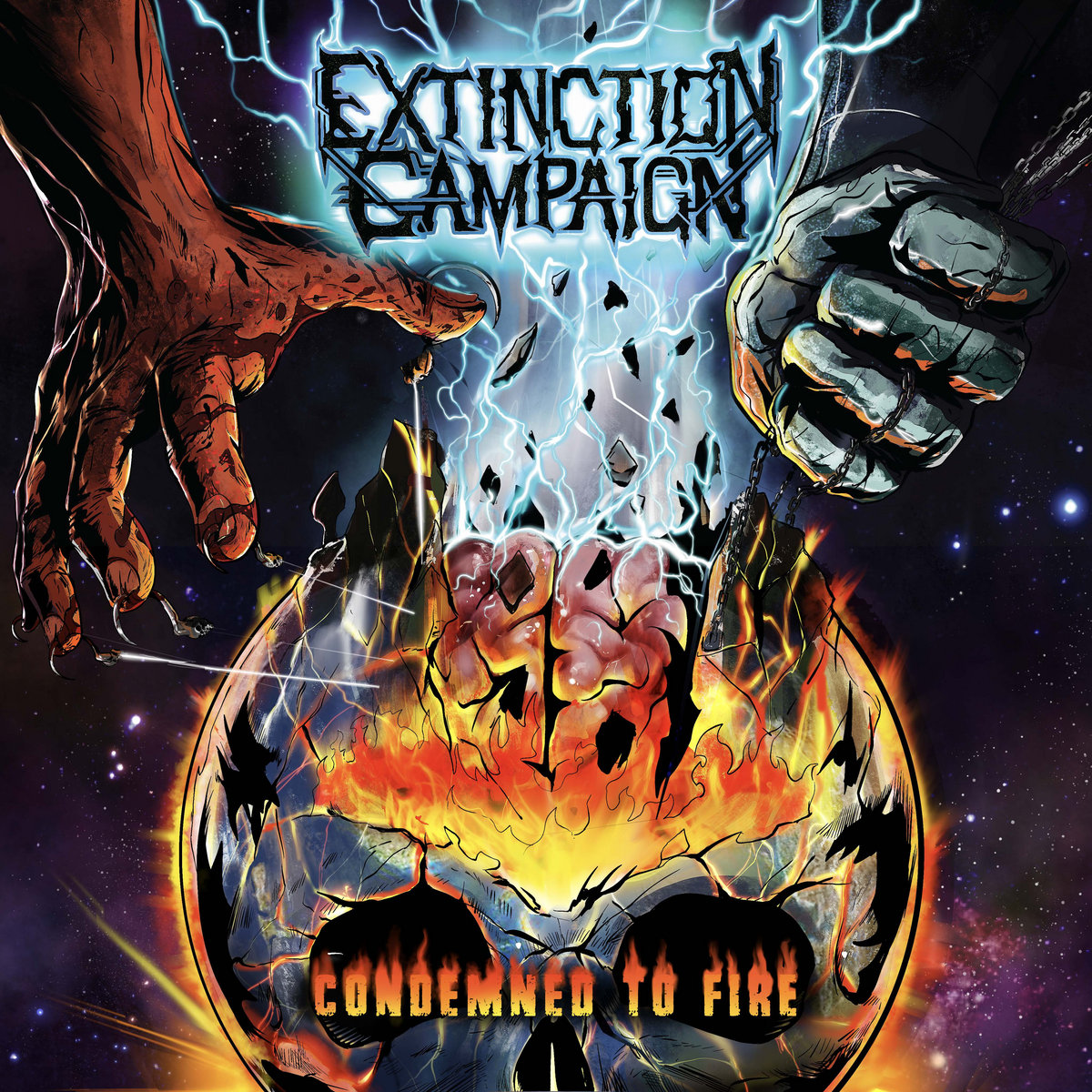 Condemned to Fire by Extinction Campaign (Album, Death Metal): Reviews ...