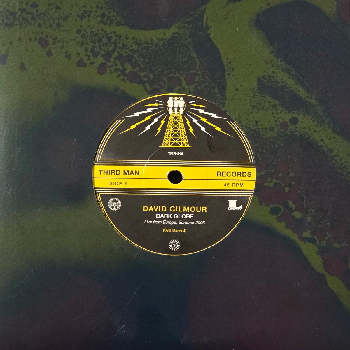 Dark Globe / Dominoes by David Gilmour (Single; Third Man; TMR-949 ...