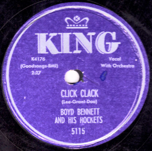 Click Clack / Move by Boyd Bennett and His Rockets (Single; King; 5115 ...