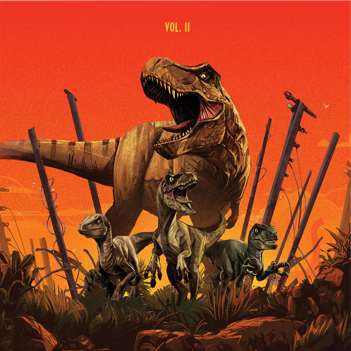 Jurassic Park: Classic Games Collection - Vol. 2 [orange vinyl] by Dean Evans / Jonathan Dunn ...