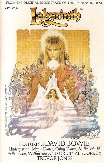 Labyrinth by David Bowie & Trevor Jones (Album; EMI America; 4XV-17206 ...