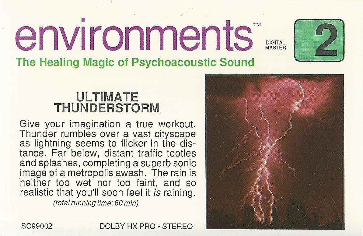 Environments, 2: Ultimate Thunderstorm by Syntonic Research, Inc ...