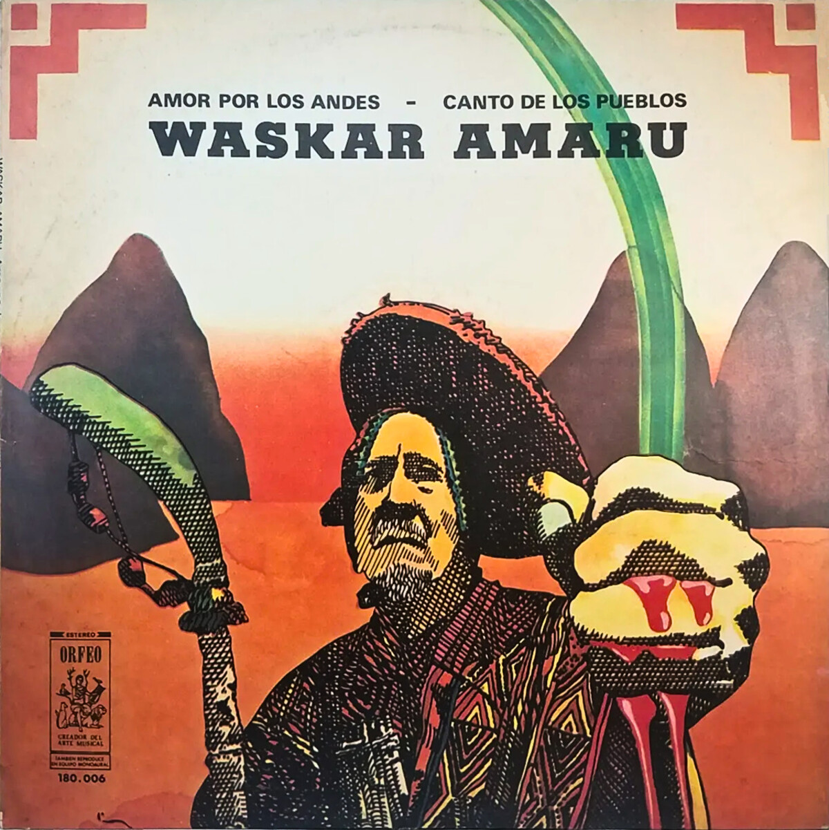 Amor por los andes - Canto de lospueblos by Waskar Amaru (Album; Orfeo; 180006): Reviews ...