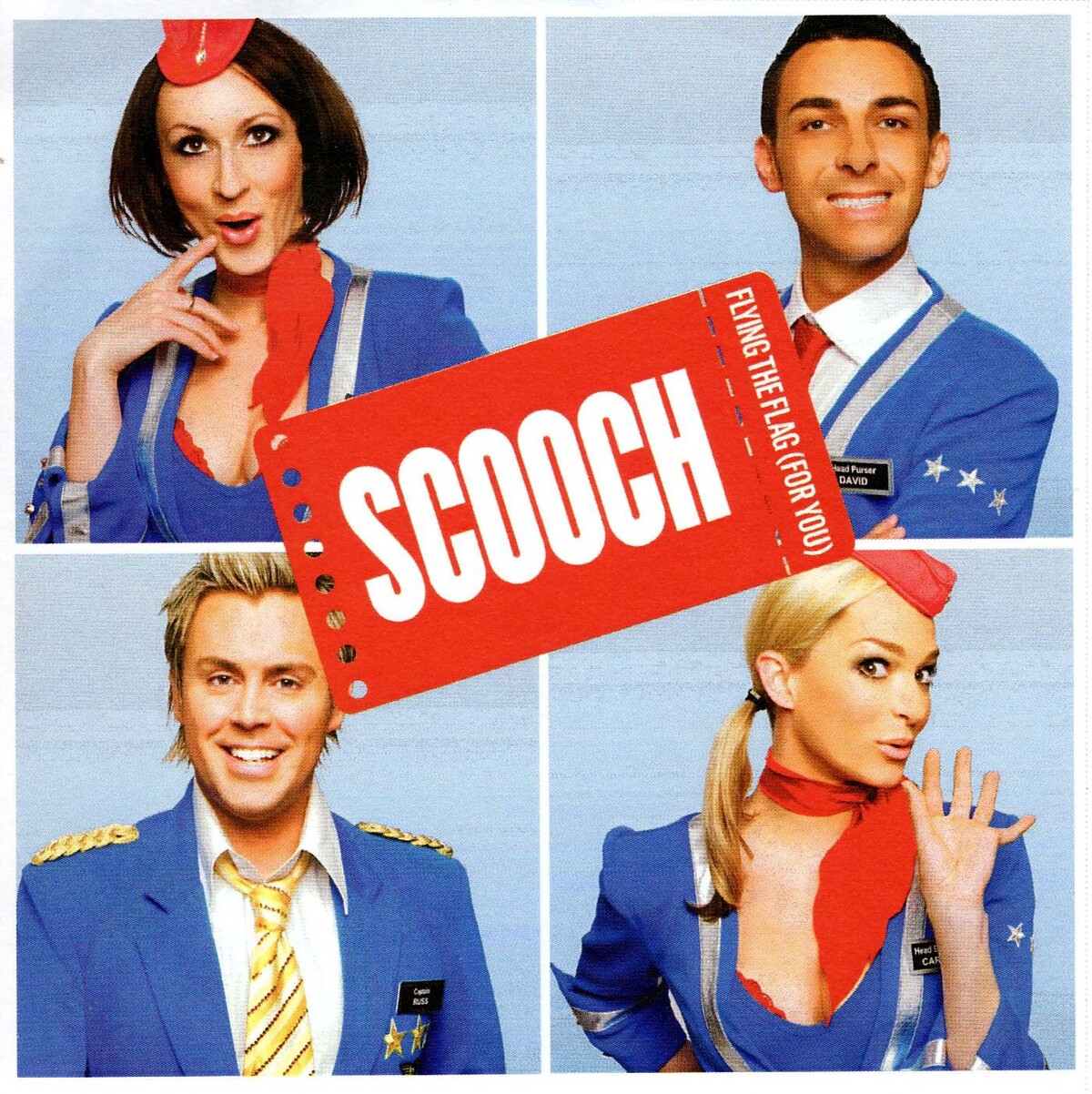 Flying the Flag (For You) by Scooch (Single; Warner Bros.; PRO16344 ...