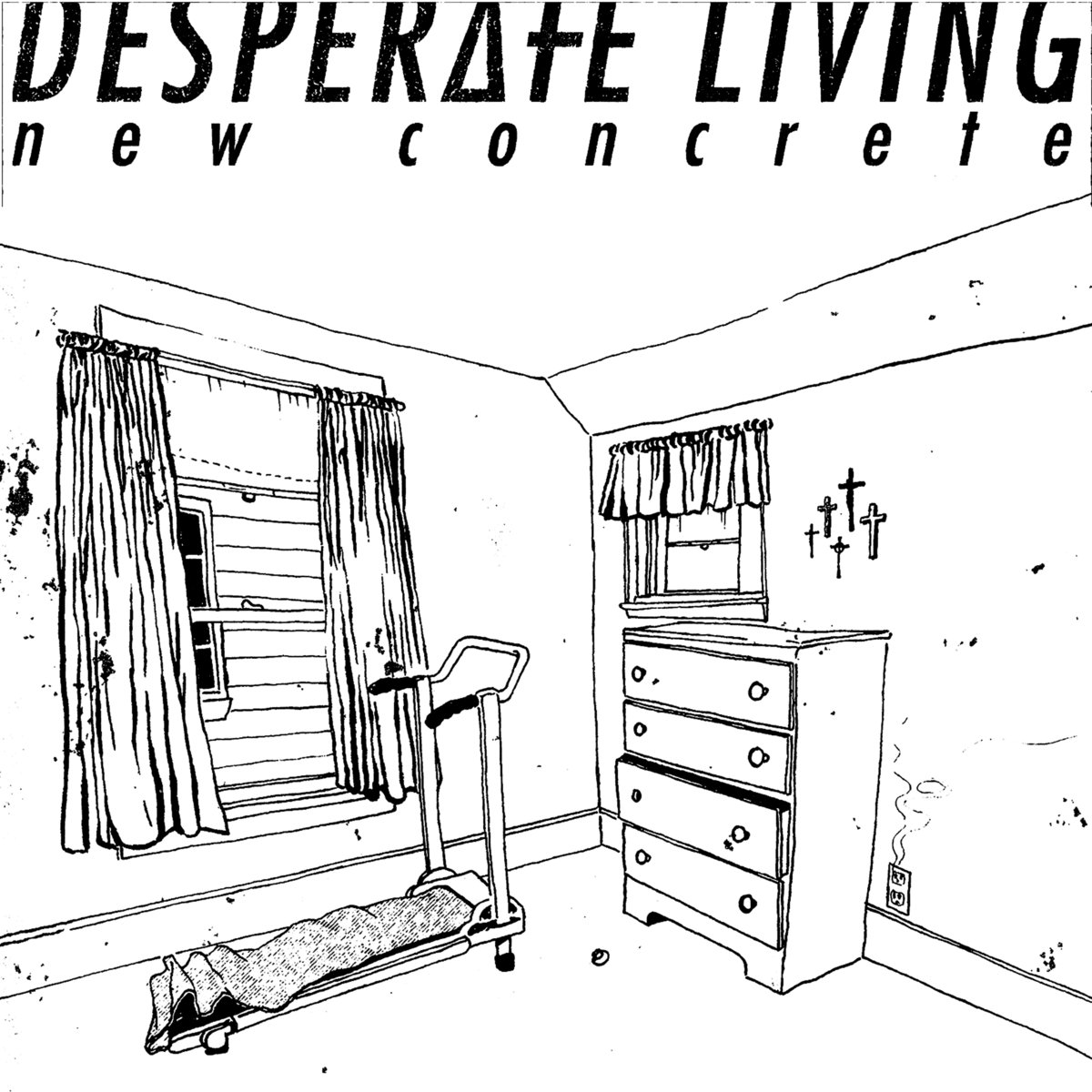New Concrete by Desperate Living (EP, Post-Hardcore): Reviews, Ratings ...