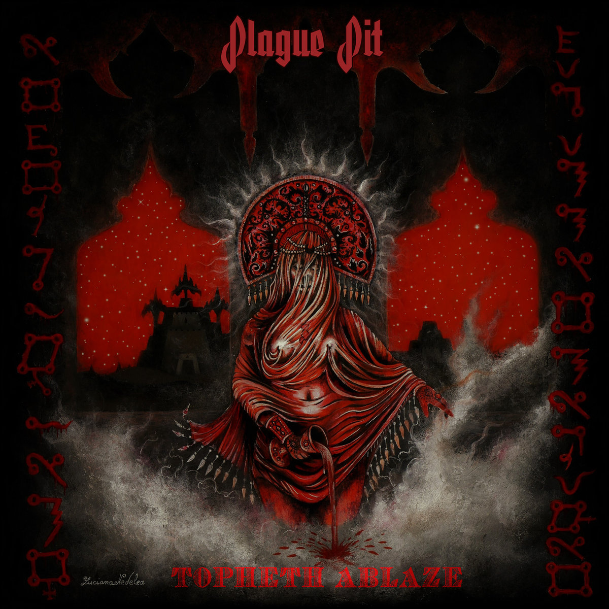 Topheth Ablaze by Plague Pit (Album, Death Metal): Reviews, Ratings ...