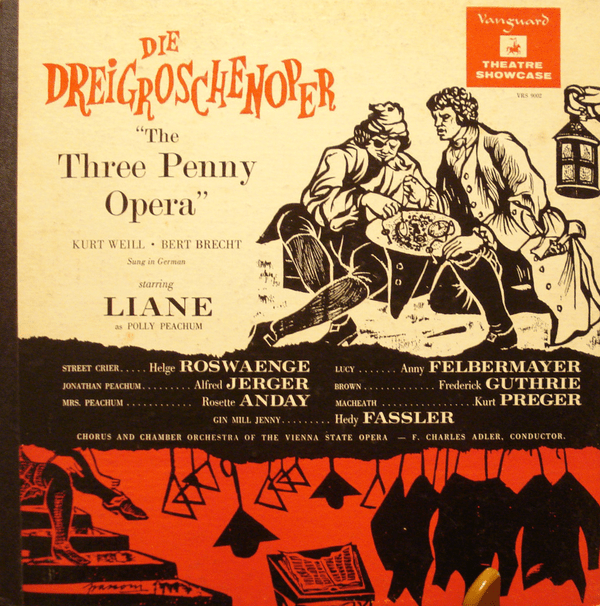 Die Dreigroschenoper (Orchester der Wiener Volksoper/F. Charles Adler ...