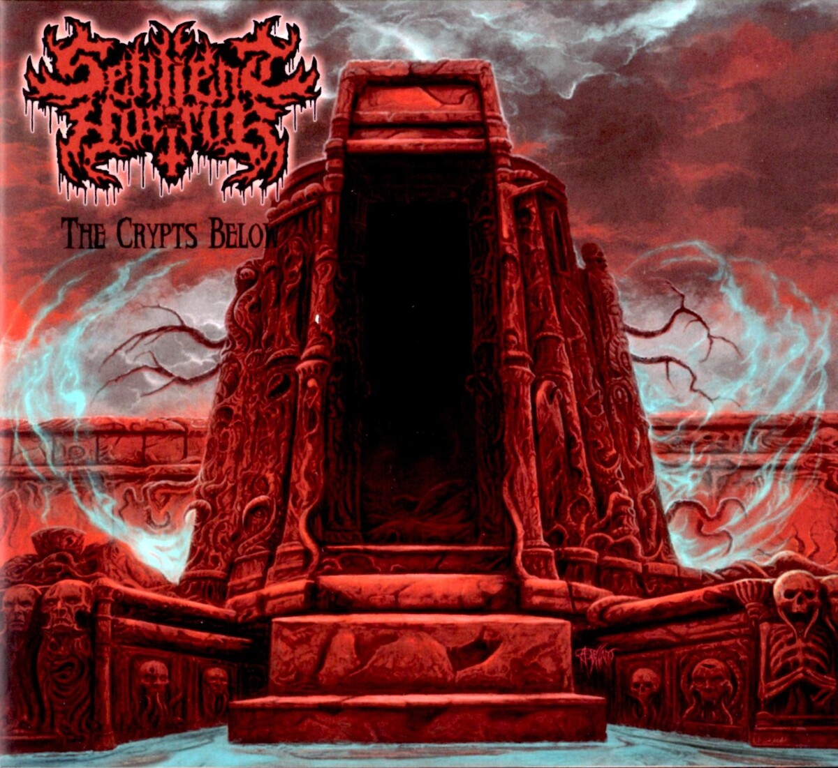 The Crypts Below by Sentient Horror (EP; Redefining Darkness; REDA020 ...