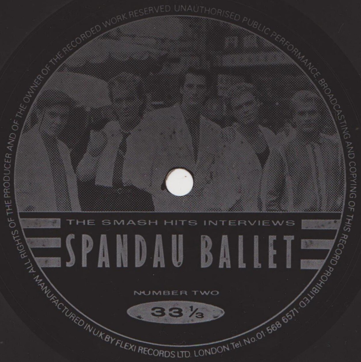 The Smash Hits Interviews by Spandau Ballet (Additional release ...