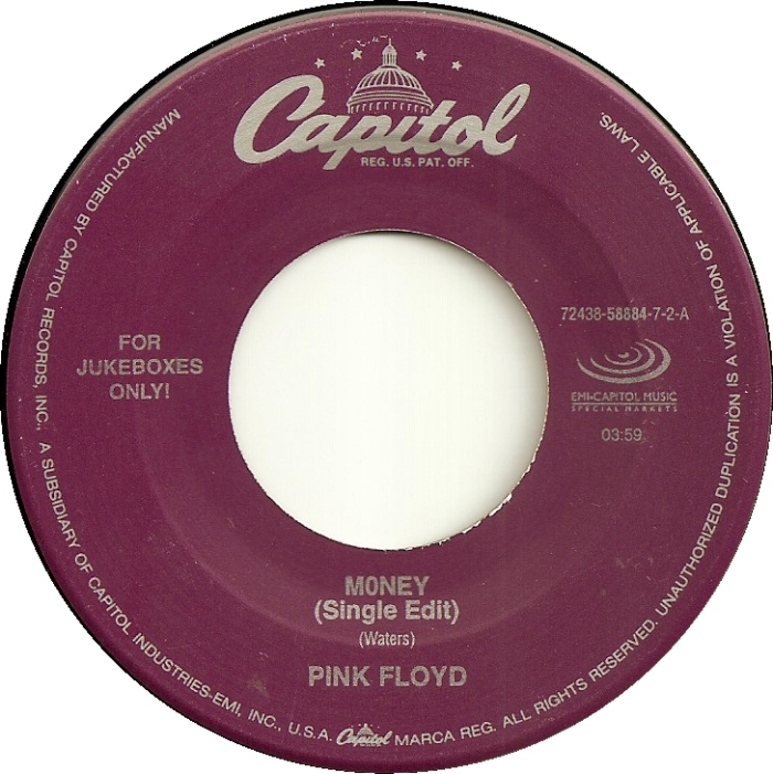 Money / Time by Pink Floyd (Single, Art Rock): Reviews, Ratings ...