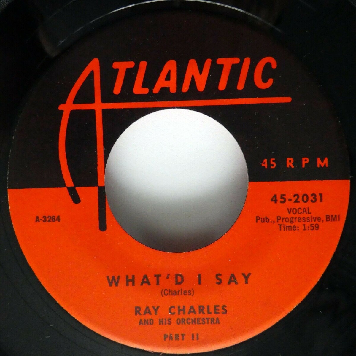 What'd I Say (Parts 1 & 2) by Ray Charles (Single, Rhythm & Blues ...