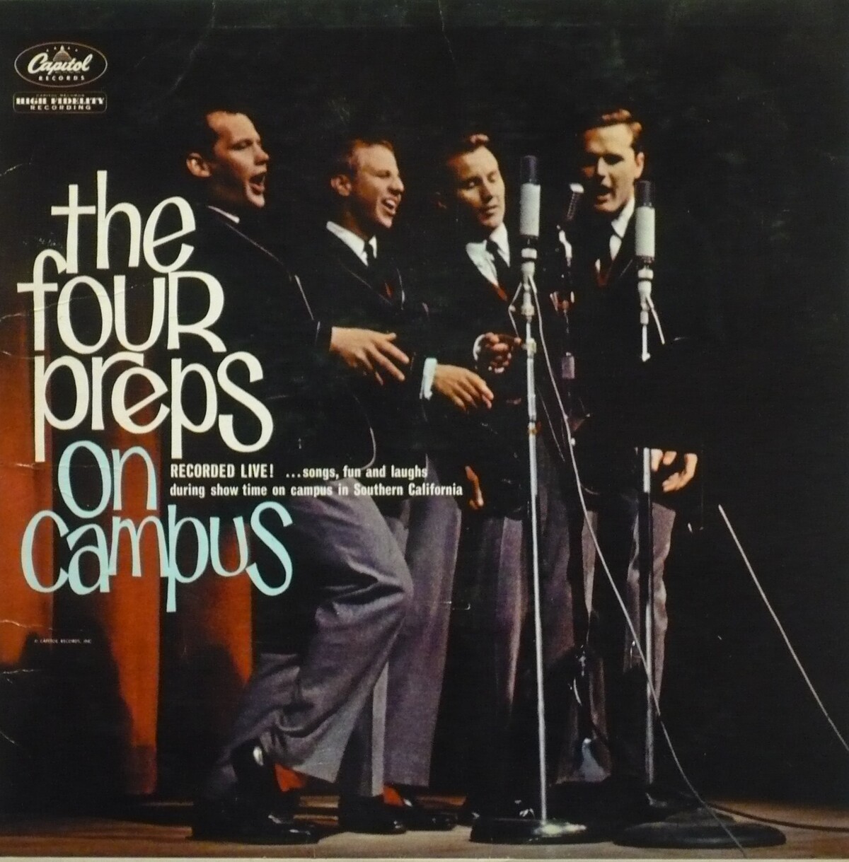The Four Lads on Campus by The Four Preps (Album; Capitol; T-1566 ...