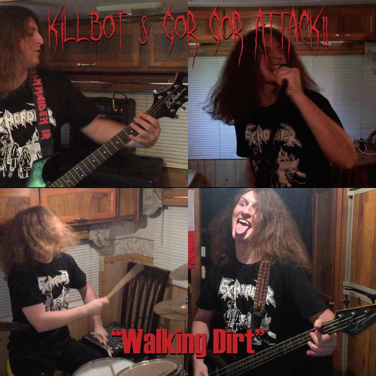 Walking Dirt by Killbot & Gor Gor Attack!! (Single, Death Metal ...