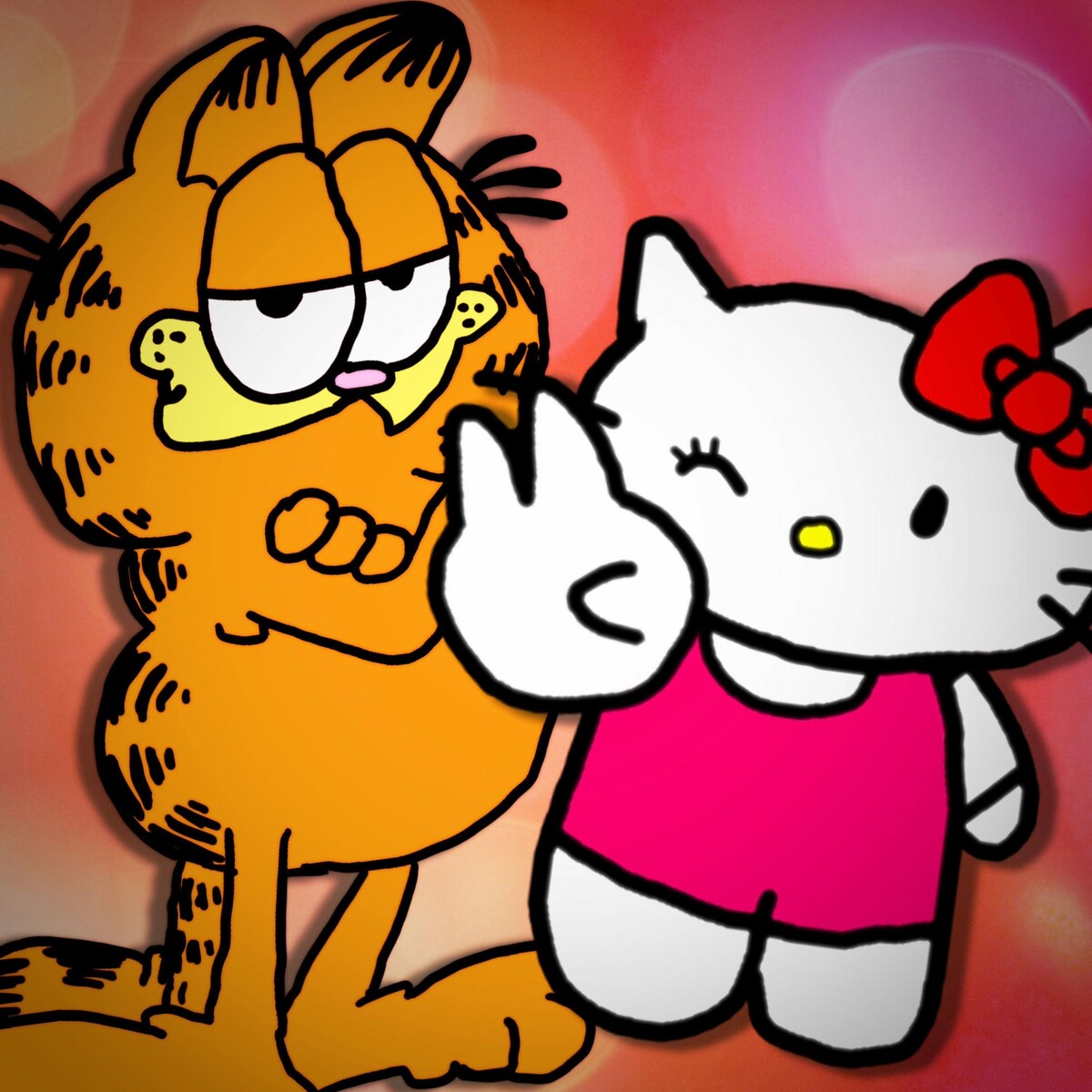 Garfield vs. Hello Kitty by Comic Book Rap Battles (Single): Reviews, Ratings, Credits, Song ...