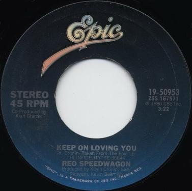 Keep On Loving You / Follow My Heart by REO Speedwagon (Single, AOR ...
