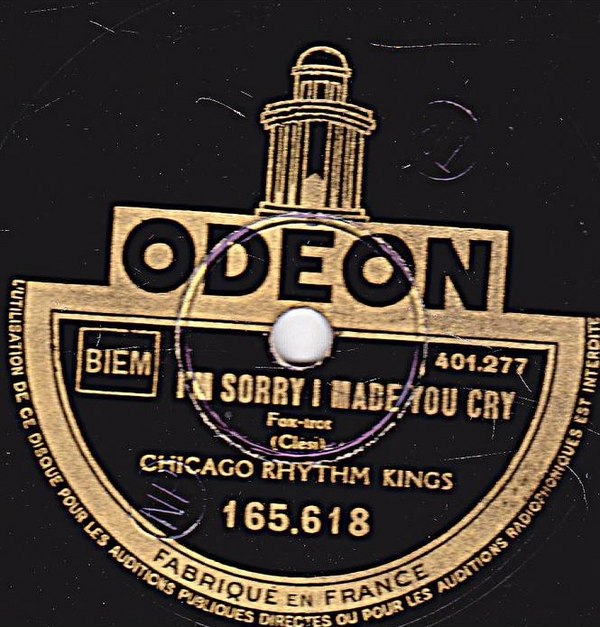I'm Sorry I Made You Cry / Makin' Friends by Chicago Rhythm Kings ...