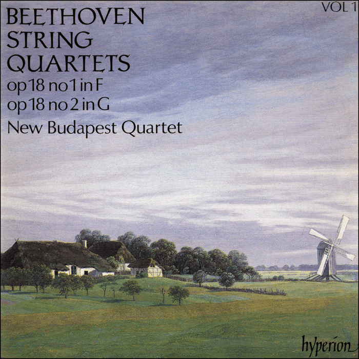 String Quartets, Op. 18 No. 1 in F; Op. 18 No. 2 in G, Vol. 1 by New Budapest Quartet (Album ...