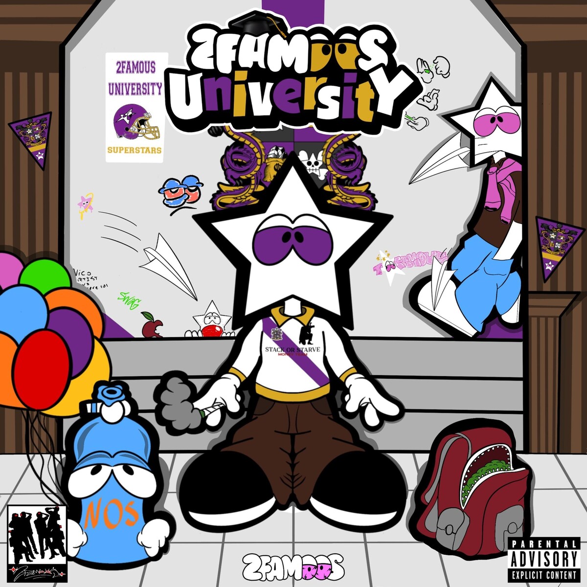 2Famous University by octi & Wintercastle (EP, Bop): Reviews, Ratings ...