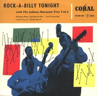 Rock-a-Billy Tonight Vol. 2 by Johnny Burnette & The Rock 'n Roll Trio ...
