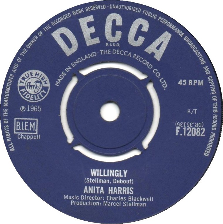 Willingly / At Last Love by Anita Harris (Single): Reviews, Ratings ...