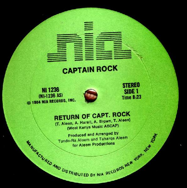Return of Capt. Rock by Captain Rock (Single, Electro): Reviews ...