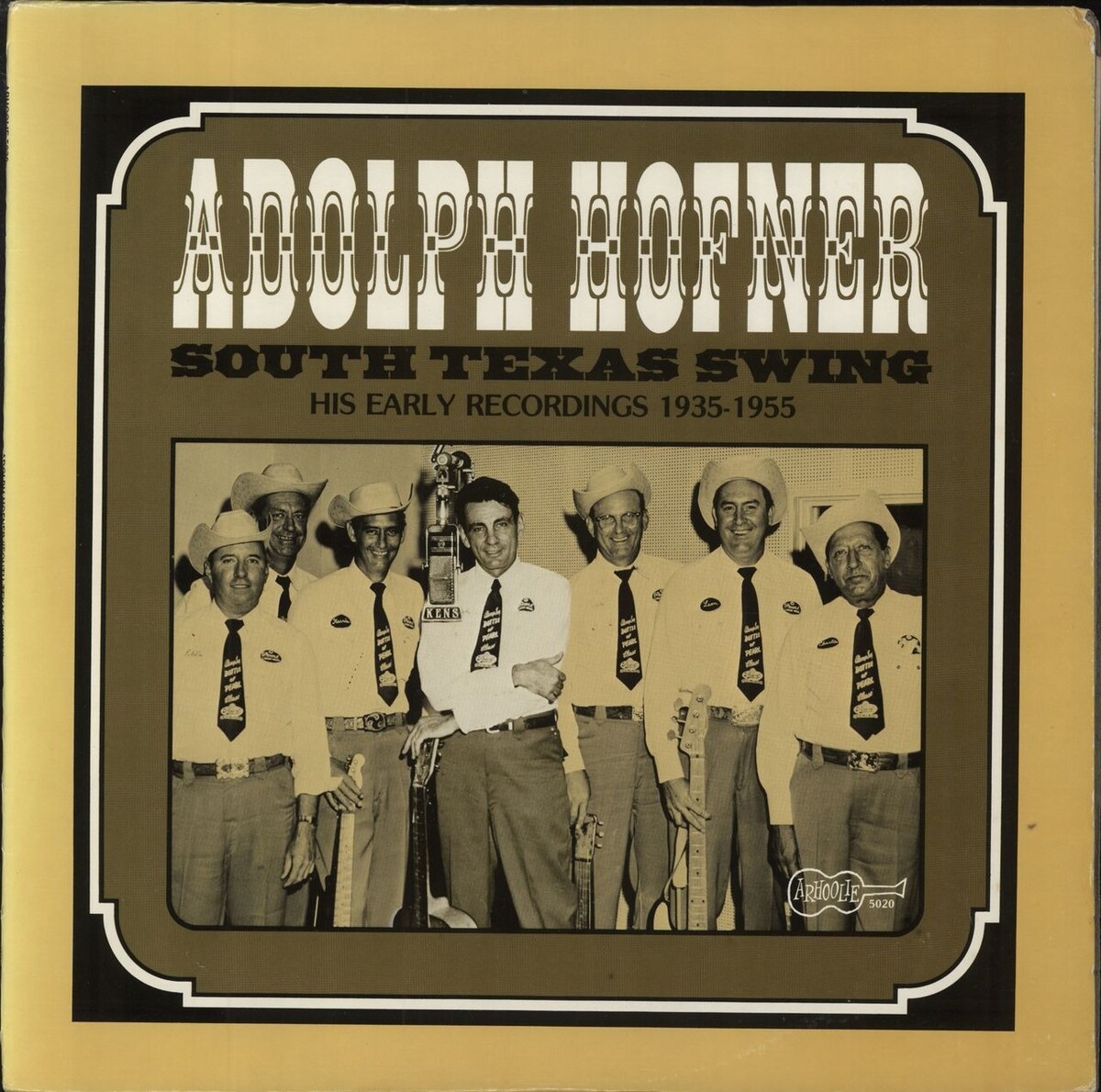 South Texas Swing: His Early Recordings 1935-1955 by Adolph Hofner ...