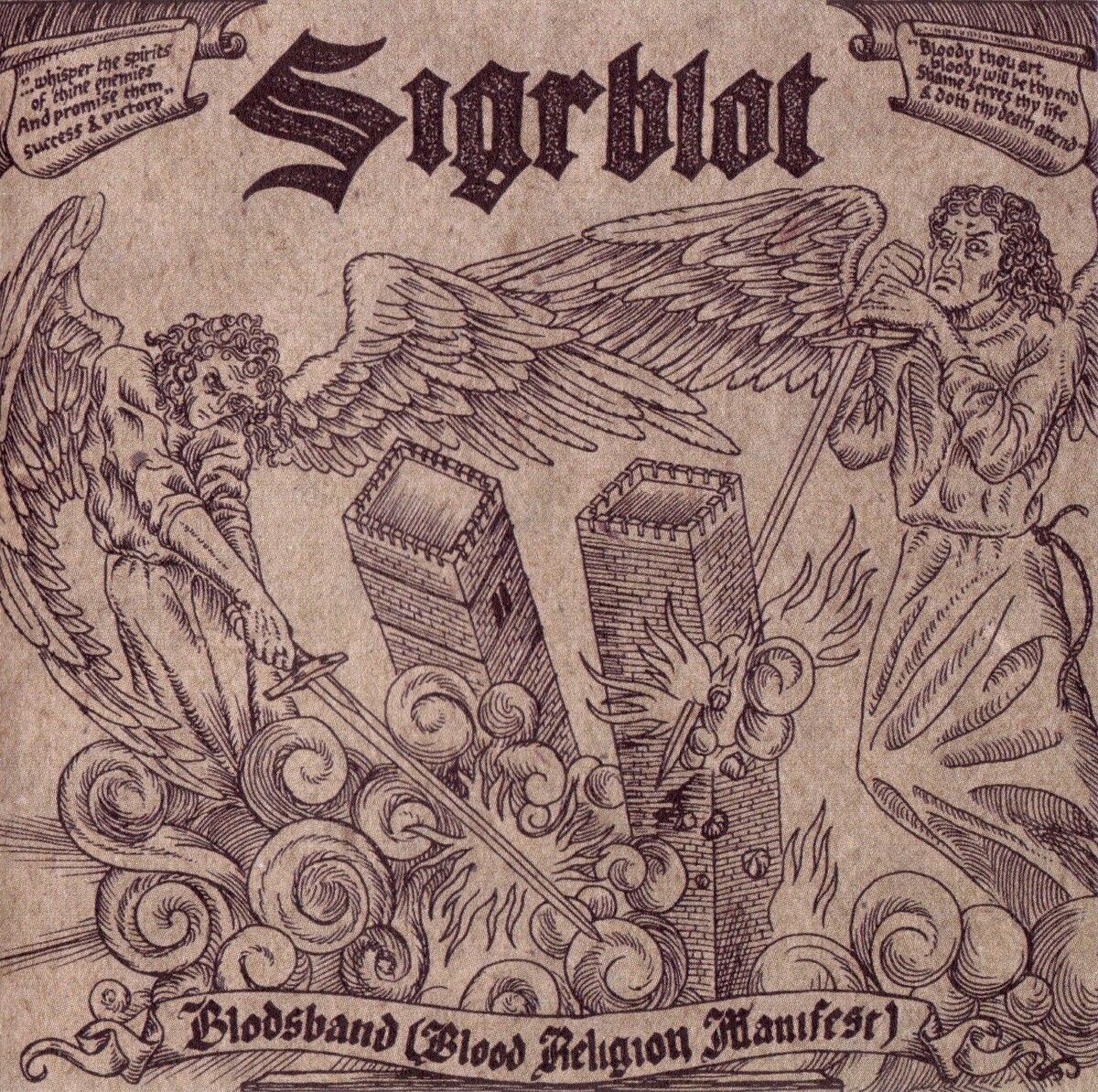 Blodsband (Blood Religion Manifest) by Sigrblot (Album, Black Metal ...
