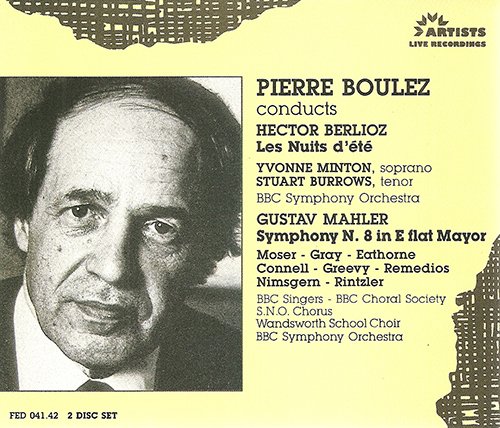 Symphony 8 / Les Nuits D'Ete by BBC Symphony Orchestra / BBC Singers / BBC Symphony Chorus ...