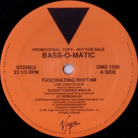 Fascinating Rhythm by Bass-O-Matic (Single, UK Street Soul): Reviews ...