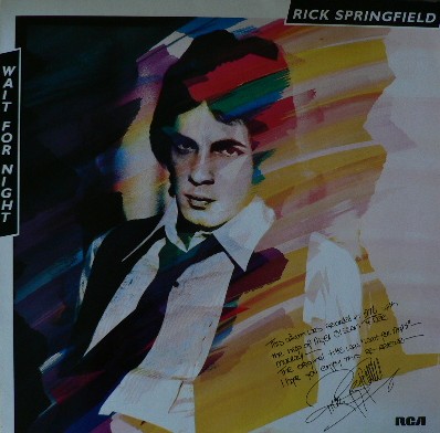 Wait for Night by Rick Springfield (Album; RCA; NL84235): Reviews ...