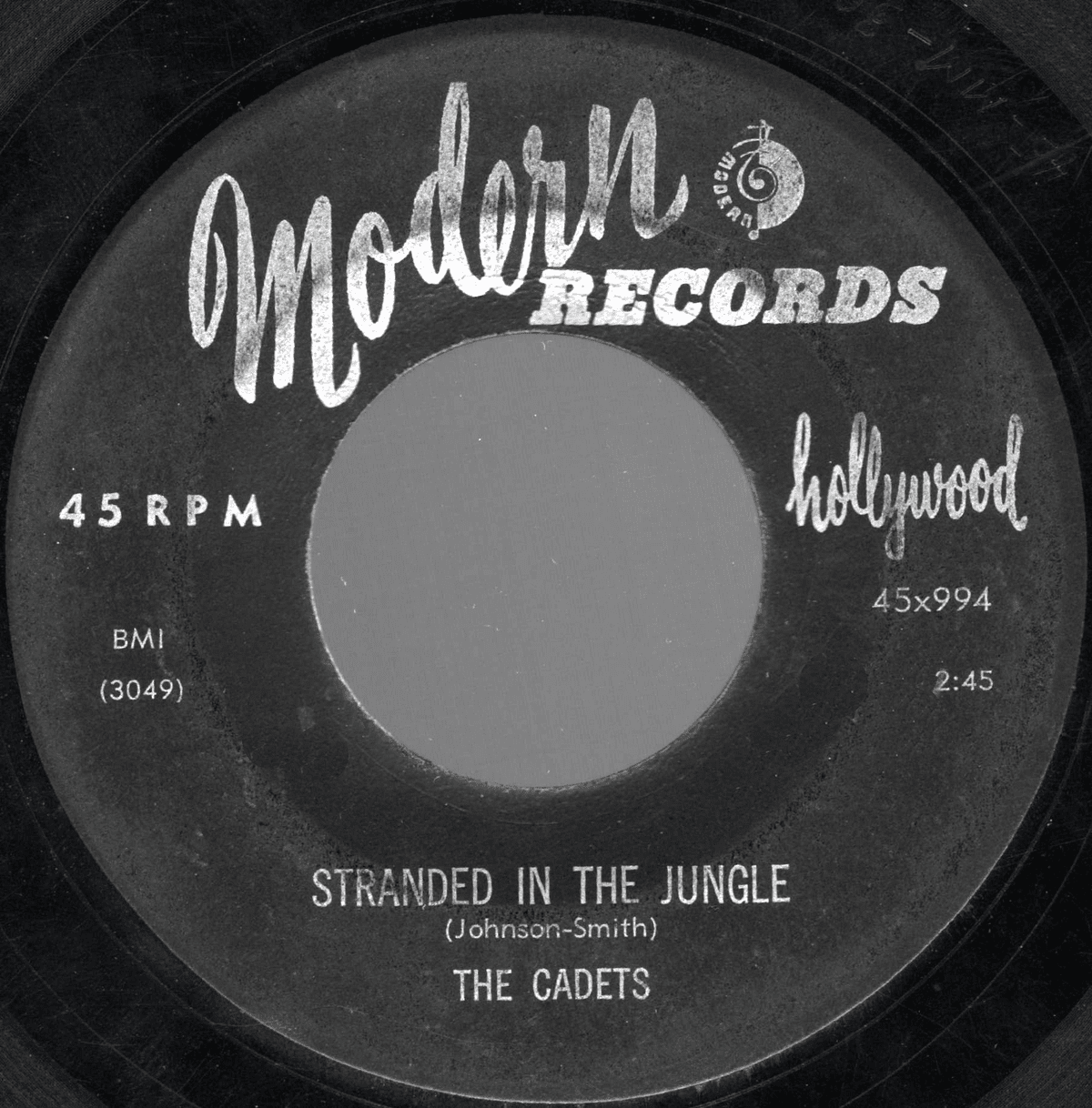 Stranded in the Jungle / I Want You by The Cadets (Single, Rhythm ...