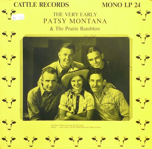 The Very Early Patsy Montana & The Prairie Ramblers by Patsy Montana ...