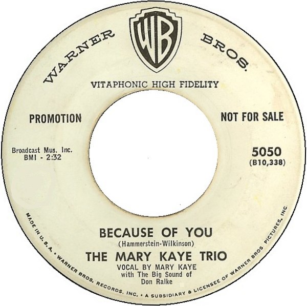 The Mary Kaye Trio Filmography - Rate Your Music