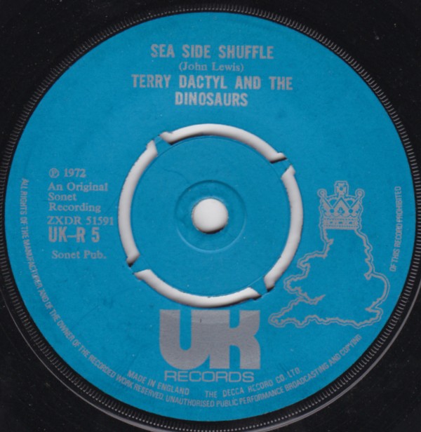 Sea Side Shuffle / Ball and Chain by Terry Dactyl and the Dinosaurs ...