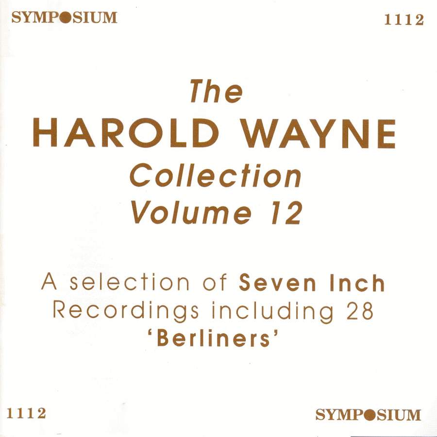 The Harold Wayne Collection: Volume 12 - A Selection of Seven Inch ...