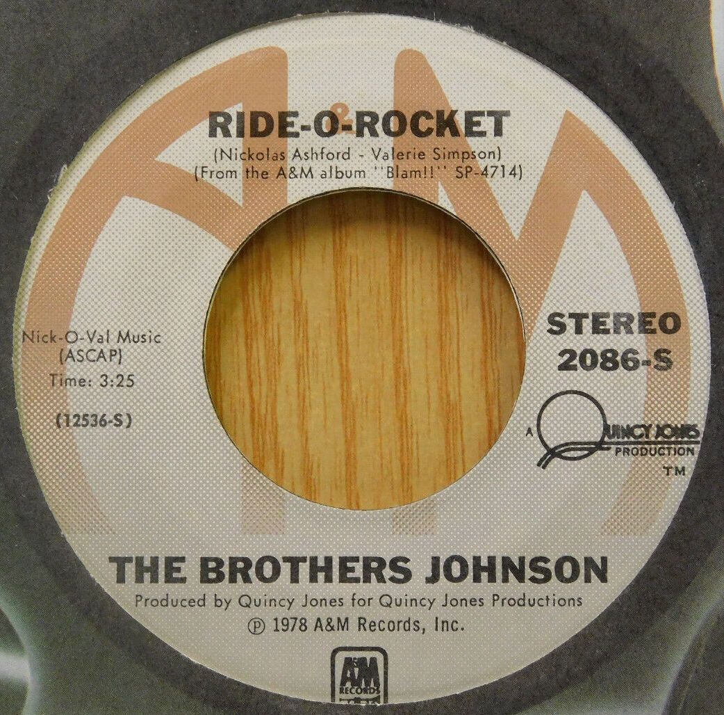 Ride-O-Rocket / Dancin' and Prancin' by The Brothers Johnson (Single ...
