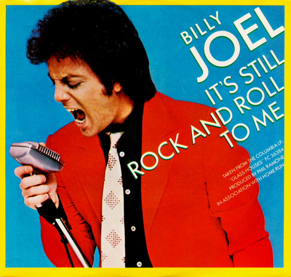 It's Still Rock and Roll to Me / Through the Long Night by Billy Joel (Single, Pop Rock ...