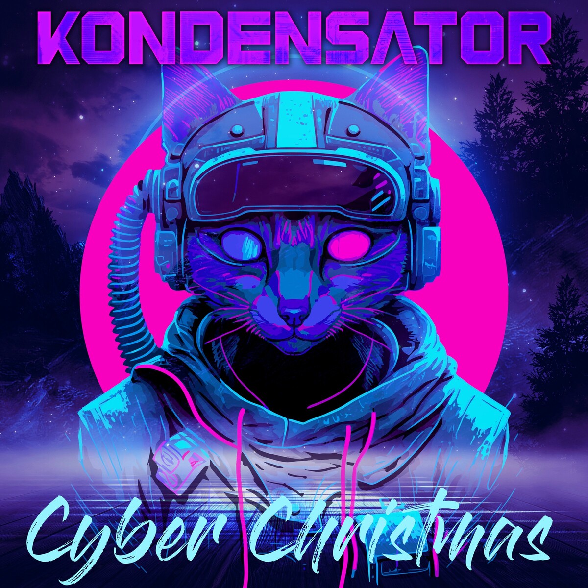 Cyber Christmas by Kondensator (Single, Synthwave): Reviews, Ratings ...