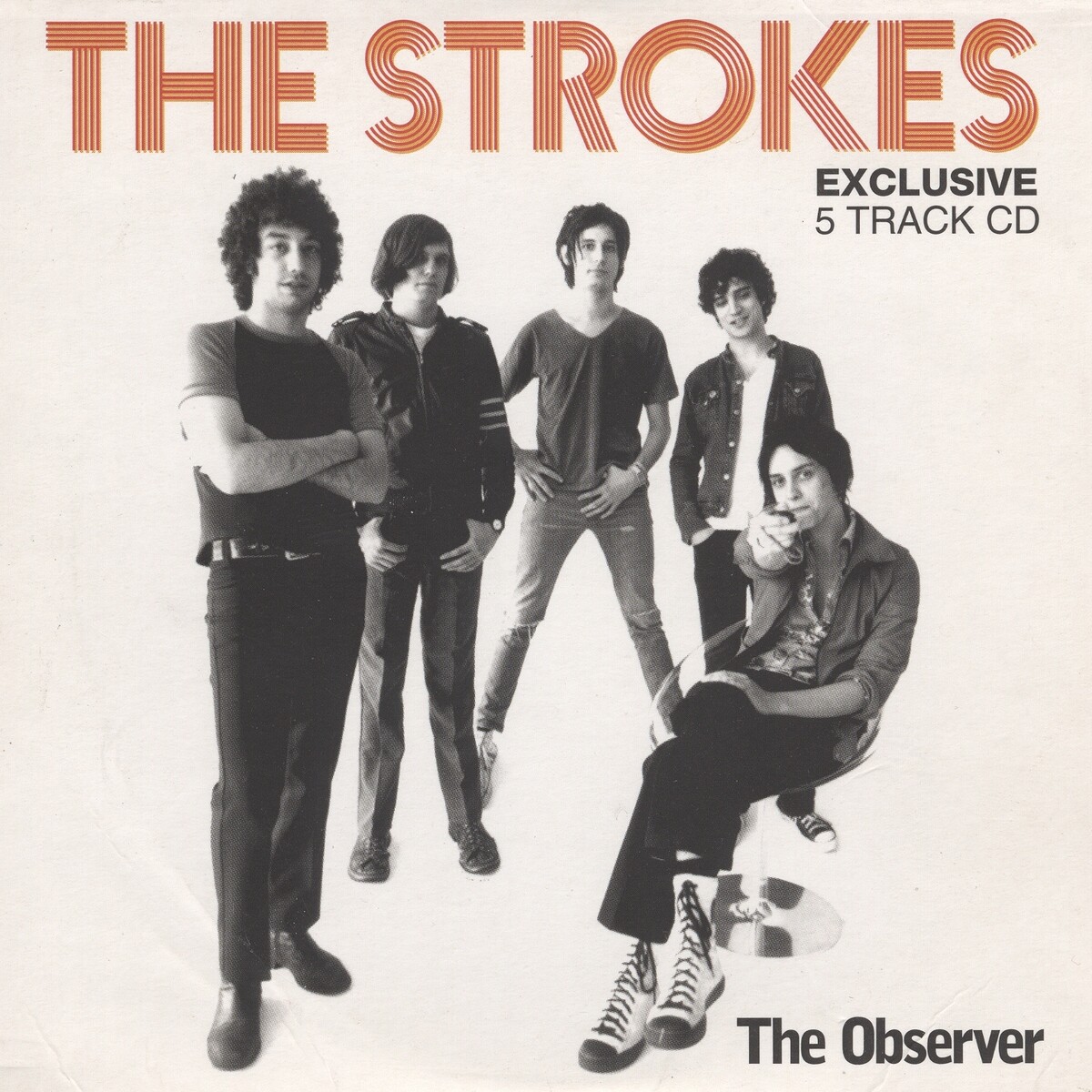 The Observer Exclusive 5 Track CD by The Strokes (EP, Garage Rock ...