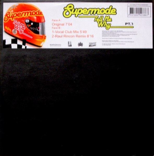 Tell Me Why Pt. 1 by Supermode (Single; Feel the Rhythm; FTR 3316004238 ...