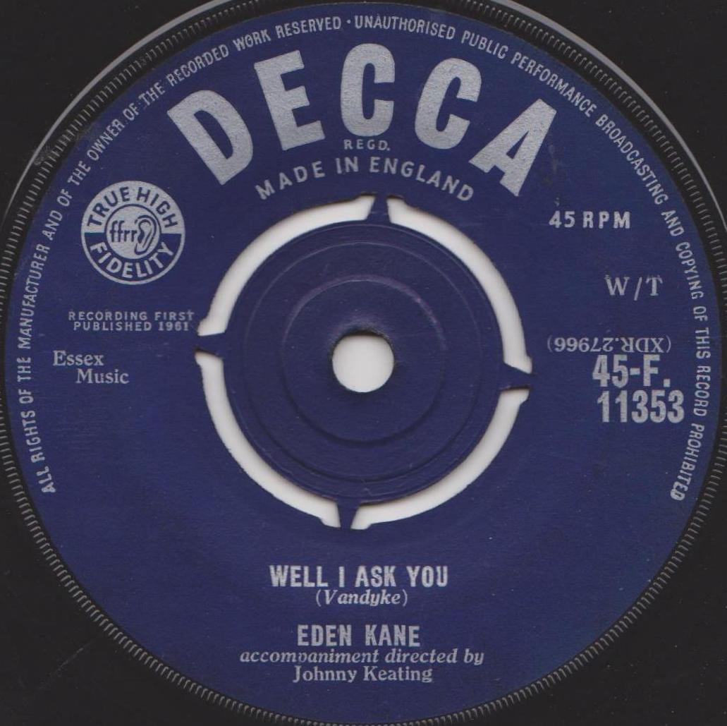 Eden Kane Albums: songs, discography, biography, and listening guide ...