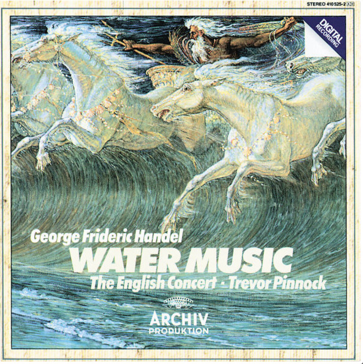 Water Music by The English Concert / Trevor Pinnock (Album, Baroque ...
