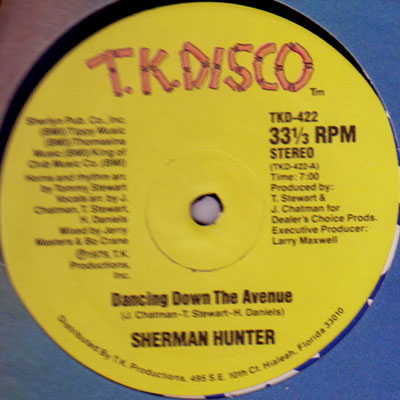 Dancing Down the Avenue by Sherman Hunter (Single, Disco): Reviews, Ratings, Credits, Song list ...