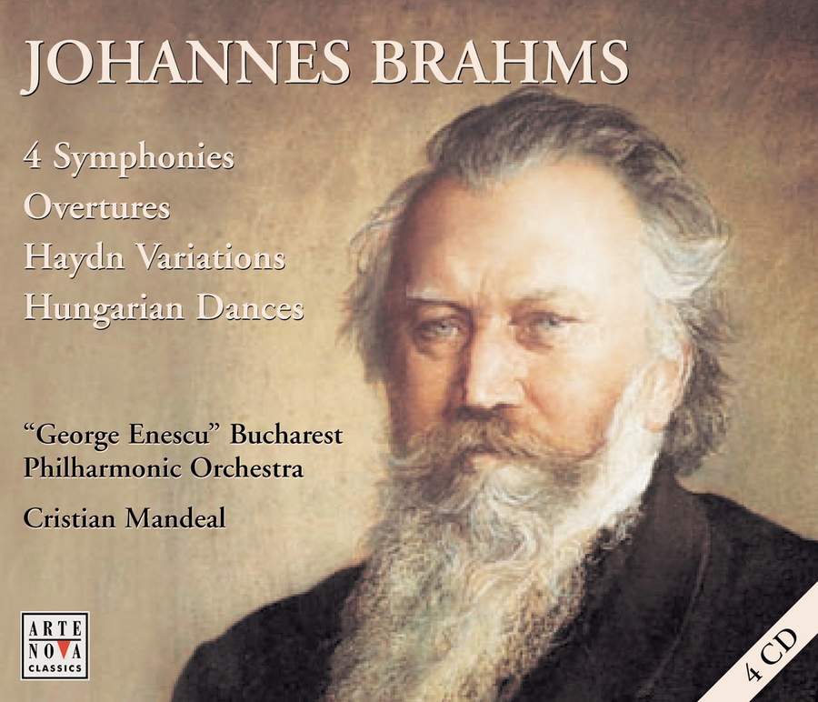 4 Symphonies; Overtures; Haydn Variations; Hungarian Dances by "George Enescu" Bucharest ...