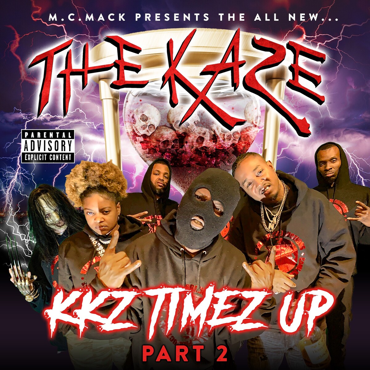KKZ Timez Up: Part 2 by The Kaze (Album, Memphis Rap): Reviews, Ratings ...