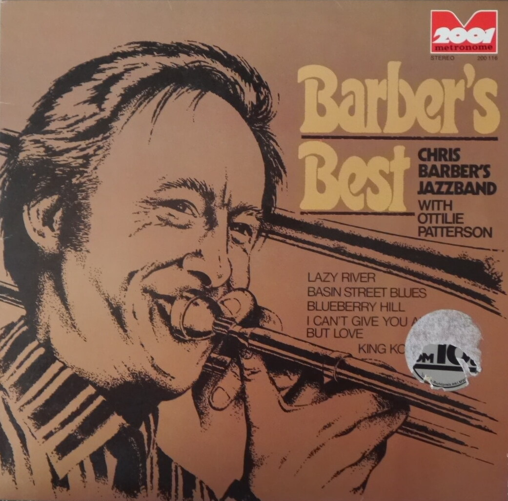 Barber's Best by Chris Barber's Jazzband With Ottilie Patterson (Album ...