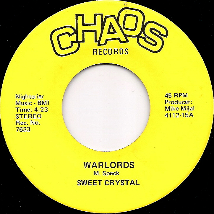 Warlords / Sweet Crystal Blues by Sweet Crystal (Single, Hard Rock ...