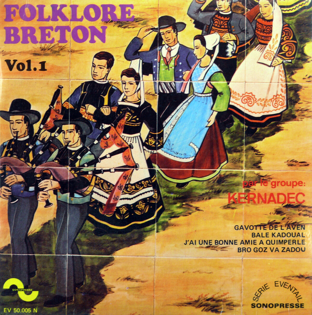 Folklore Breton: Vol. 1 by Kernadec (Single; Sonopresse; EV 50.005 N ...