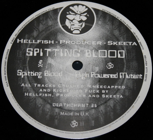 Spitting Blood by Hellfish, The DJ Producer & Skeeta (Single ...